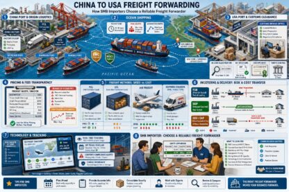 Freight forwarding from China to USA - AEB Logistics