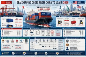 Sea Shipping Costs China to USA: A Comprehensive Cost Guide